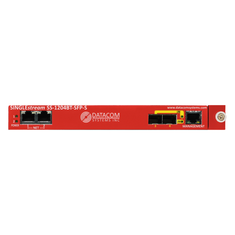 Datacom Systems | SS-1204BT-SFP-S 網路流量複製器